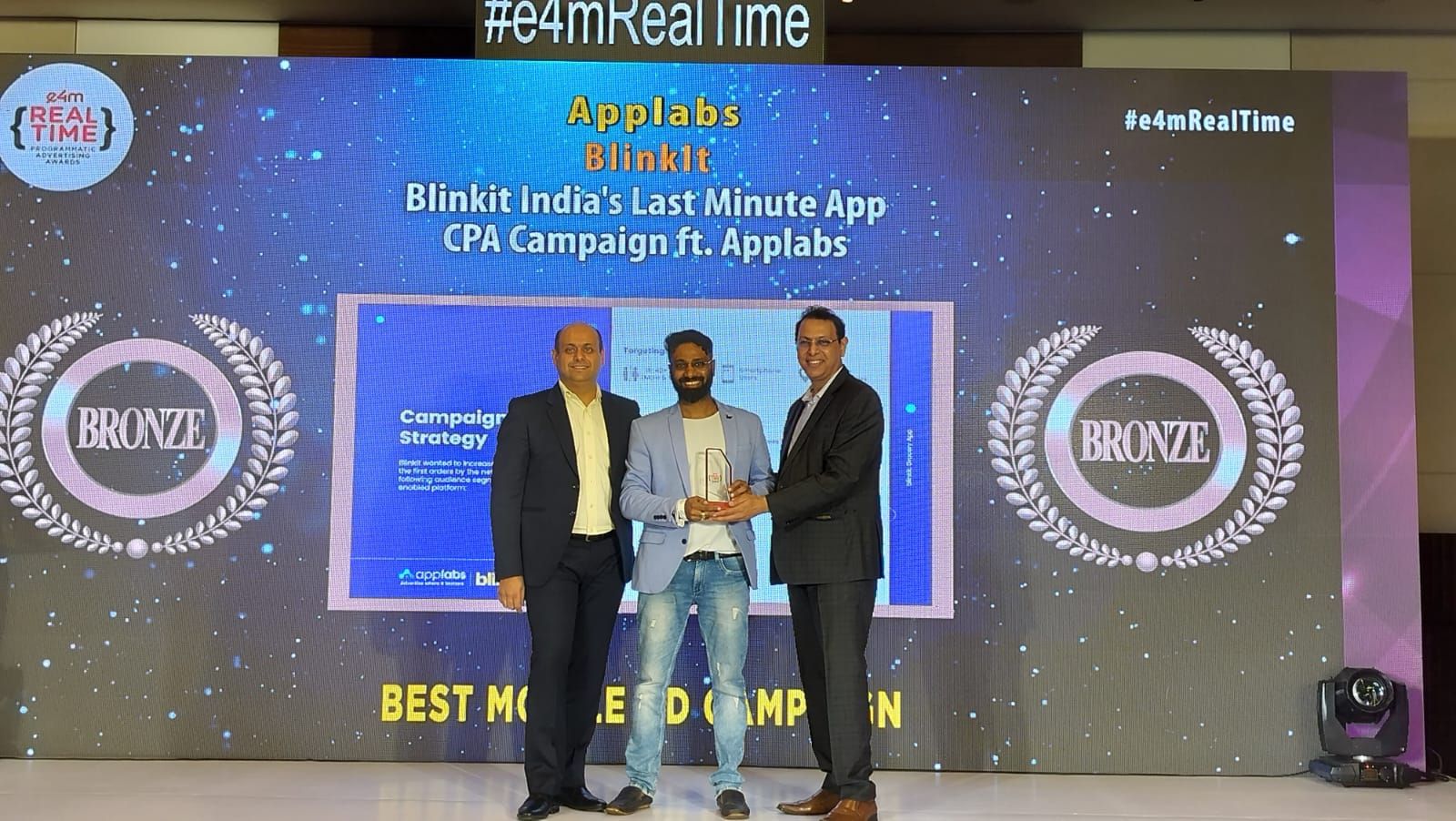 Applabs Wins 5 at e4m Real Time Programmatic Advertising Awards ...