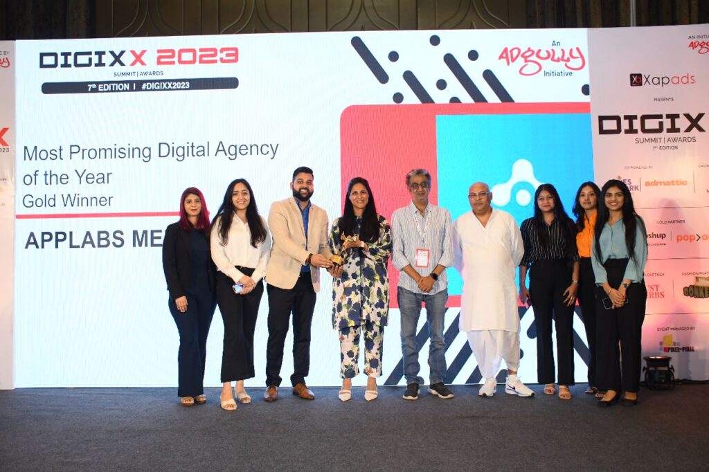 Nine Wins for Applabs at Adgully Awards Datamatixx & Digixx - Applabs Blog